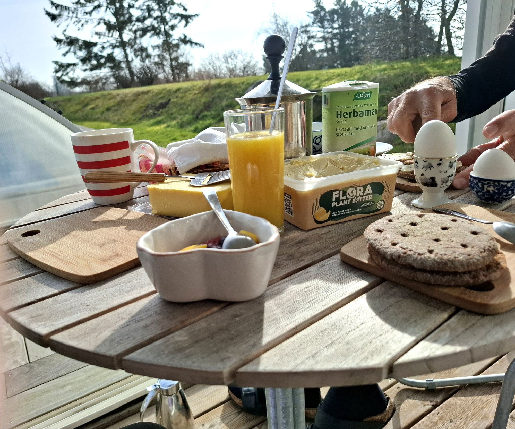 Frukostbord / Breakfast table | Yolanda and her creative scream
